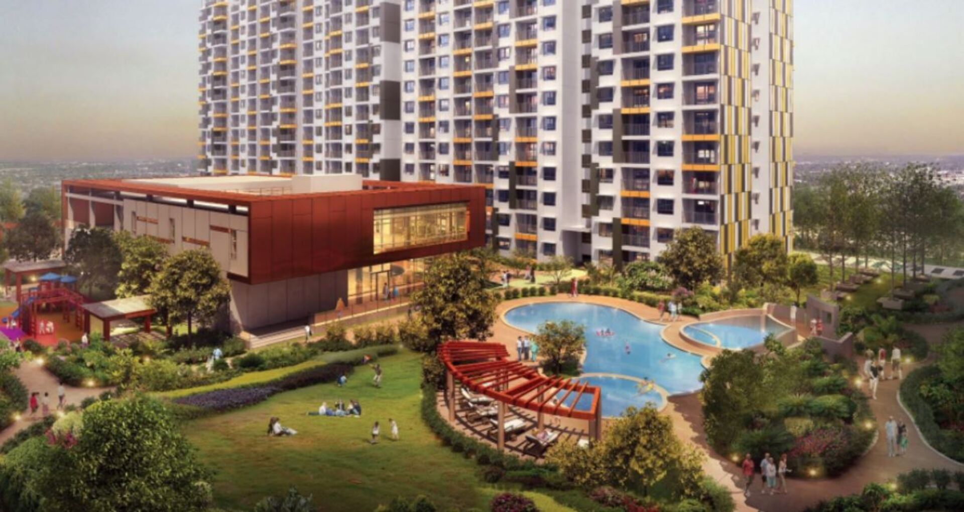 Adarsh Lake Front 3 & 4 Bedroom Apartments Bellandur ORR Sarjapur Road ...